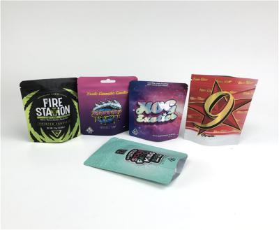 China Soft Touch Custom Printing Smell Proof  Weed Kratom Bag 3.5g 7g 14g Cannabies Packaging Mylar Bag for sale