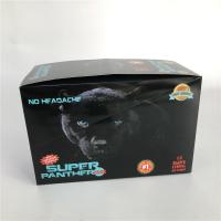 China Plastic Super Panther Pill Blister 3D Lenticular Card CMYK for sale