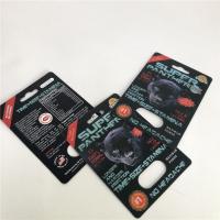 China Plastic Super Panther Pill Blister 3D Lenticular Card CMYK for sale