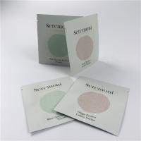 China Customized Three Side Sealed Small Sachets For Hand Lotion Packaging for sale