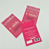 China Low MOQ clear front dental floss hang hole plastic bags aluminum foil digital print zip lock bag packaging for sale