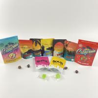 China California 3.5g 7g Mylar Foil Stand up Pouches Custom Smell Proof Child Proof Zipper Bags Cbd gummies candies Packaging for sale