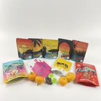 China California 3.5g 7g Mylar Foil Stand up Pouches Custom Smell Proof Child Proof Zipper Bags Cbd gummies candies Packaging for sale