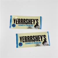 China Digital Printed Pillow food Bag Plastic Foil Smell Proof Back Seal Bags Chocolate Bar Wrapper Pouches for sale