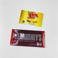 China Digital Printed Pillow food Bag Plastic Foil Smell Proof Back Seal Bags Chocolate Bar Wrapper Pouches for sale