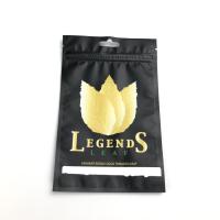 China Matte Film MOPP VMPET Resealable Zip Lock Bag For Cigarette Tobacco for sale