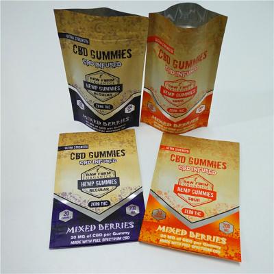China 3.5 Grams Dried Flower Weed Packaging Mylar Foil Bags MOPP for sale