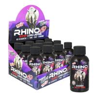 China Male Enhancement Capsule CMYK Rhino Bottle Paper Box With Stand for sale