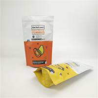 China Flowers Powder 140mic Food Grade Gummies CDB Mylar Bag for sale