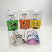 China Flowers Powder 140mic Food Grade Gummies CDB Mylar Bag for sale