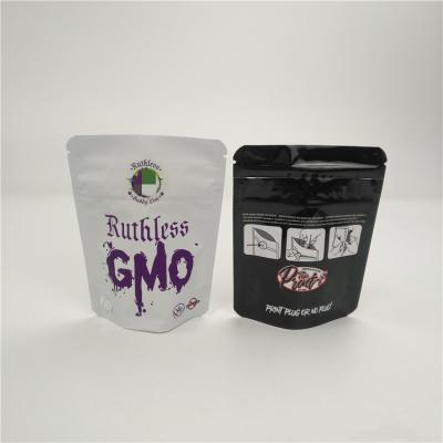 China Canabies Hemp VMPET 100micron CBD Oil Packaging Bag 3.5g Cookies for sale