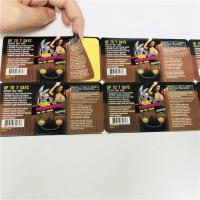 China 400g Whiteboard Rhino Capsule Blister Card Packaging for sale