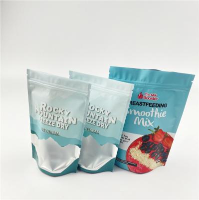 China Gravure Printing 100mircon Smell Proof Pouch 250g Whey Protein for sale