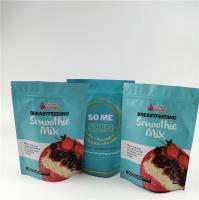 China Gravure Printing 100mircon Smell Proof Pouch 250g Whey Protein for sale