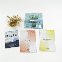 China 3.5g CB TH 100mircon CMYK Metallic Printing Packaging Bag for sale