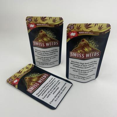 China Obama Jokes Up MPET 7*12CM Weed Packaging Mylar Bags for sale