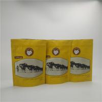 China Food Grade Stand Up Zipper Custom Printed Foil Bags Resealable Matte Effect Coffee Bags for sale