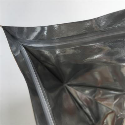 China Aluminum Foil  Brown Kraft Paper Stand Up Pouch Dried Food for sale