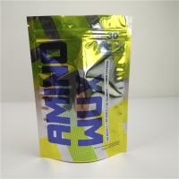China Snack Glossy Colored Zip Lock Plastic Pouches Packaging Smell Proof for sale