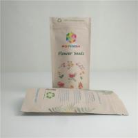 China Food Kraft Compostable Heat Seal Bags Eco Friendly Digital Printing Custom Logo Packaging for sale
