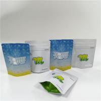 China Sugar Zip Lock Mylar Stand Up Plastic Bags Smell Proof UV Printing for sale