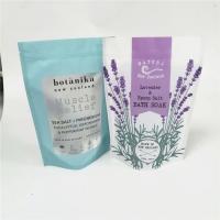 China Ocean Sea salt Plastic Pouches Packaging Self Standing Resealable Custom Logo for sale