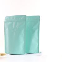 China Gravure Printing Matte Finish Aluminum Foil Zipper Coffee Bags With Valve for sale