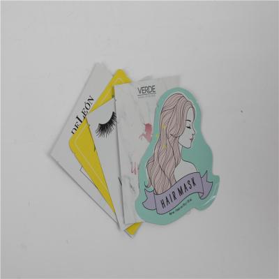 China Small Eco Friendly Zip Lock Plastic Cosmetic Packaging Bag Customized Printed for sale