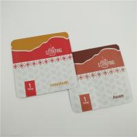 China Tea Mylar Heat Seal Aluminum Foil Bag Food Grade Smell Proof Gravure Printing for sale