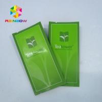 China Custom Printed Plastic Side Gusset Bag For Snacks Biscuit Tea Packaging for sale