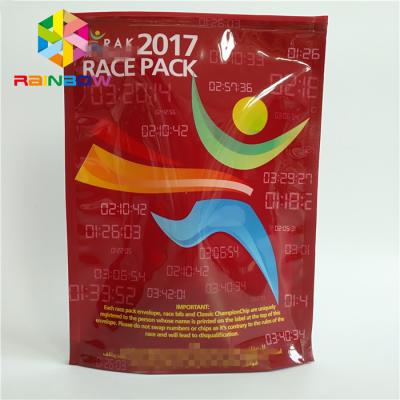 China Food Grade Aluminum Foil Plastic Mylar Standy Zipper Pouch Customized Printed for sale