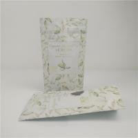 China Tea Coffee Custom Plastic Mylar Foil Pouch Digital Printing Hot Stamping for sale