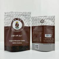 China Matte Aluminum Foil Stand up Pouch Packaging Coffee Packaging Bags Mylar Bags for sale