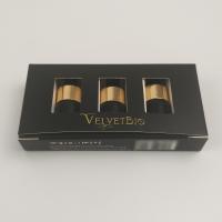 China Custom Logo Gold Foil UV Printed Rectangular Tube Cardboard Cosmetic Paper Packaging Box For Essence Serum Skin Care for sale