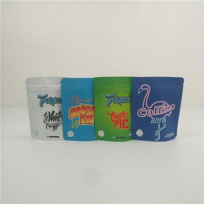 China 3.5 g Edibles Mylar Bags Smell Proof Candy Packaging Pouch Soft Gummy Edible Bag for sale