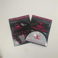 China Eco Friendly Clothes Packaging Plastic Zip Lock Underwear Bags With Clear Window for sale