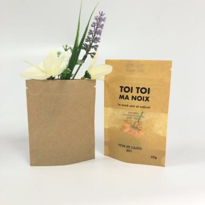 China Recyclable CMYK 150mic Three Side Sealed Bag PET SGS For Tea Powder for sale