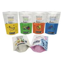 China CMYK Mylar Weed Plastic Pouches Packaging Edible Gummy VMPET for sale