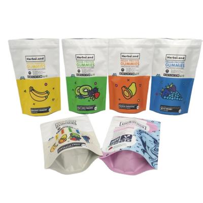 China CMYK Mylar Weed Plastic Pouches Packaging Edible Gummy VMPET for sale