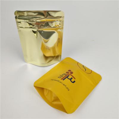 China MOPP Matte Child Proof Mylar Bag With Clear Window for sale