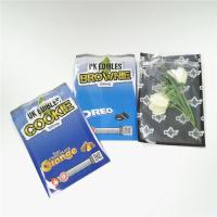 China CMYK 120mic Flat Aluminum Foil Pouch Gummy THC Smell Proof Mylar Bag for sale