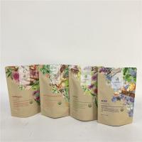 China Cmyk  1.2C MPET Stand Up Zipper Pouch 1.5C PA For Tea / Coffee for sale