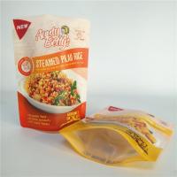 China VMPET 12C PE Food Packaging Bag SGS With Zipper Hot Food Cakes for sale