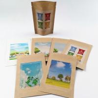 China Corn Starch SGS MOPP 50mic Fruit Paper Packaging Bag PLA Lined for sale