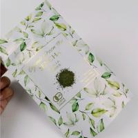 China CMYK ISO VMPET Aluminum Foil Tea Pouch 120mic MOPP Stand Up Zipper Bag for sale