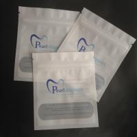China Three Side Seal Bopp Plastic Bag Clear Cmyk MOPP For Teeth Aligners for sale