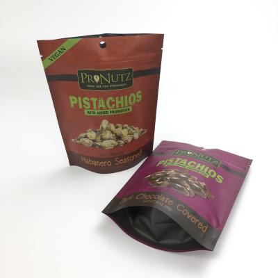 China MOPP Gravure ISO VMPET Matte Zip Lock Bags 14g Resealable For Food for sale