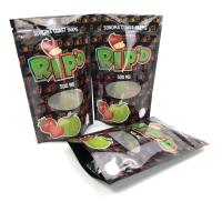China 120 Microns CMYK Mylar Packaging Bags 300mg 500mg With Cr Zipper Lock for sale