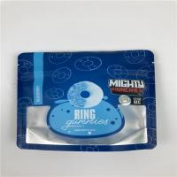 China Child Proof Mylar Bag Smell Proof Foil Pouch Packaging For Candy / Cookies / Dried Flower Seeds for sale