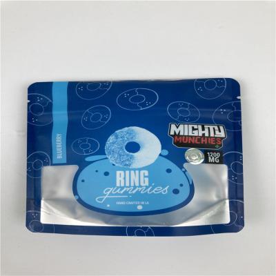 China Child Proof Mylar Bag Smell Proof Foil Pouch Packaging For Candy / Cookies / Dried Flower Seeds for sale